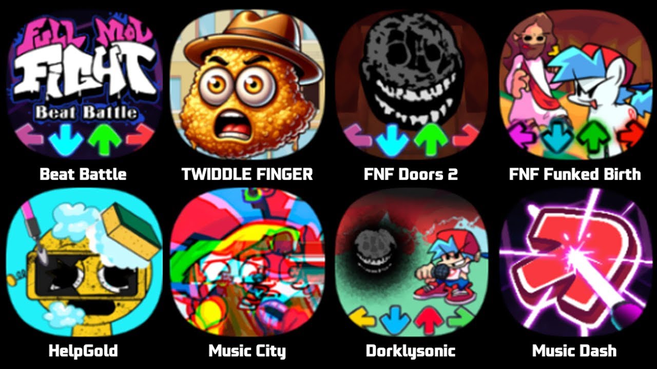 FNF Baddies Reloaded, Drift, FNF Mickey Mouse, FNF Sweer Heart, Mr ...