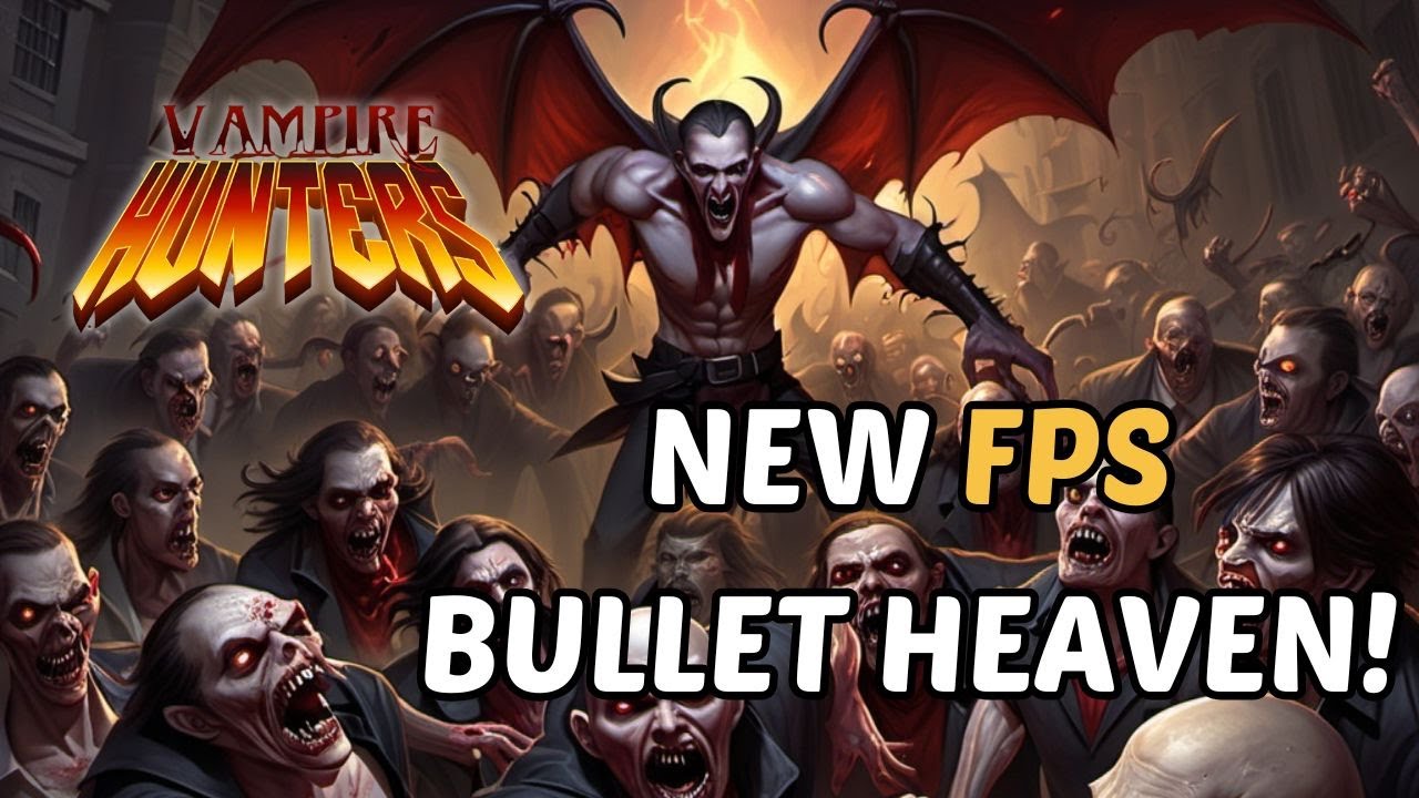 This new survivor is FPS Meets Vampire Survivors - Vampire Hunters ...
