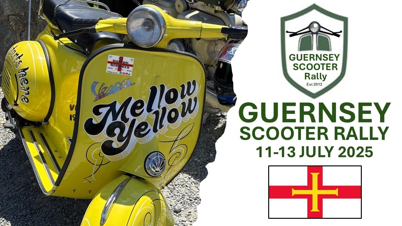 The Guernsey Scooter Rally 2025 🛵💨 - YouTube