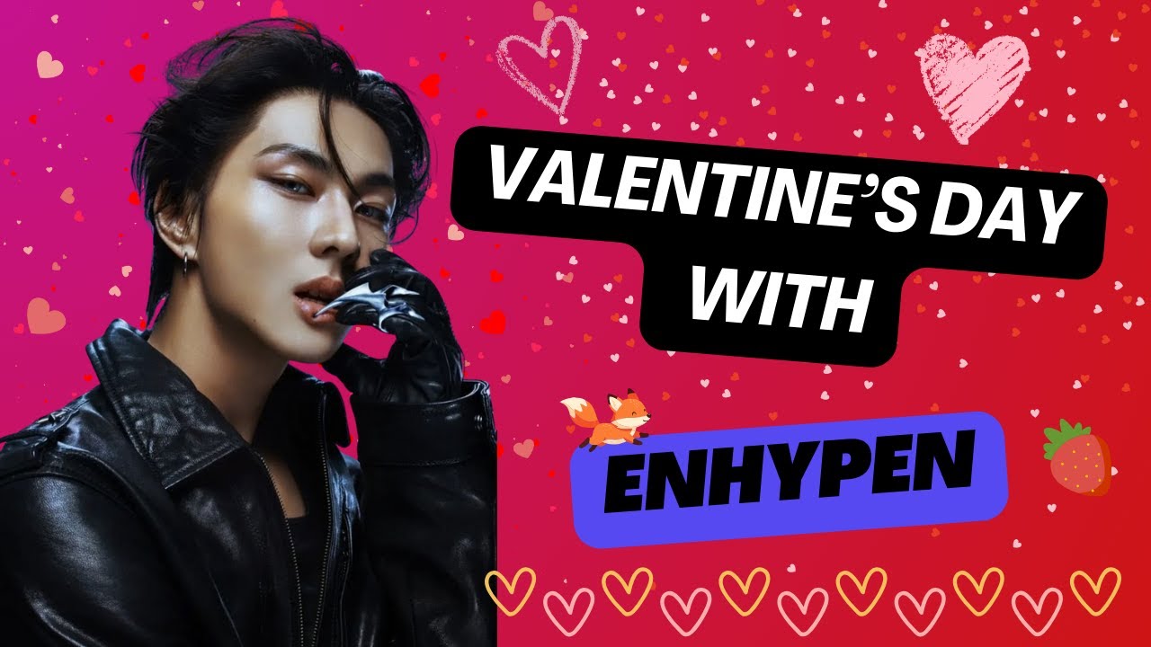 Valentine's Day with Enhypen ~ Kpop Game - YouTube