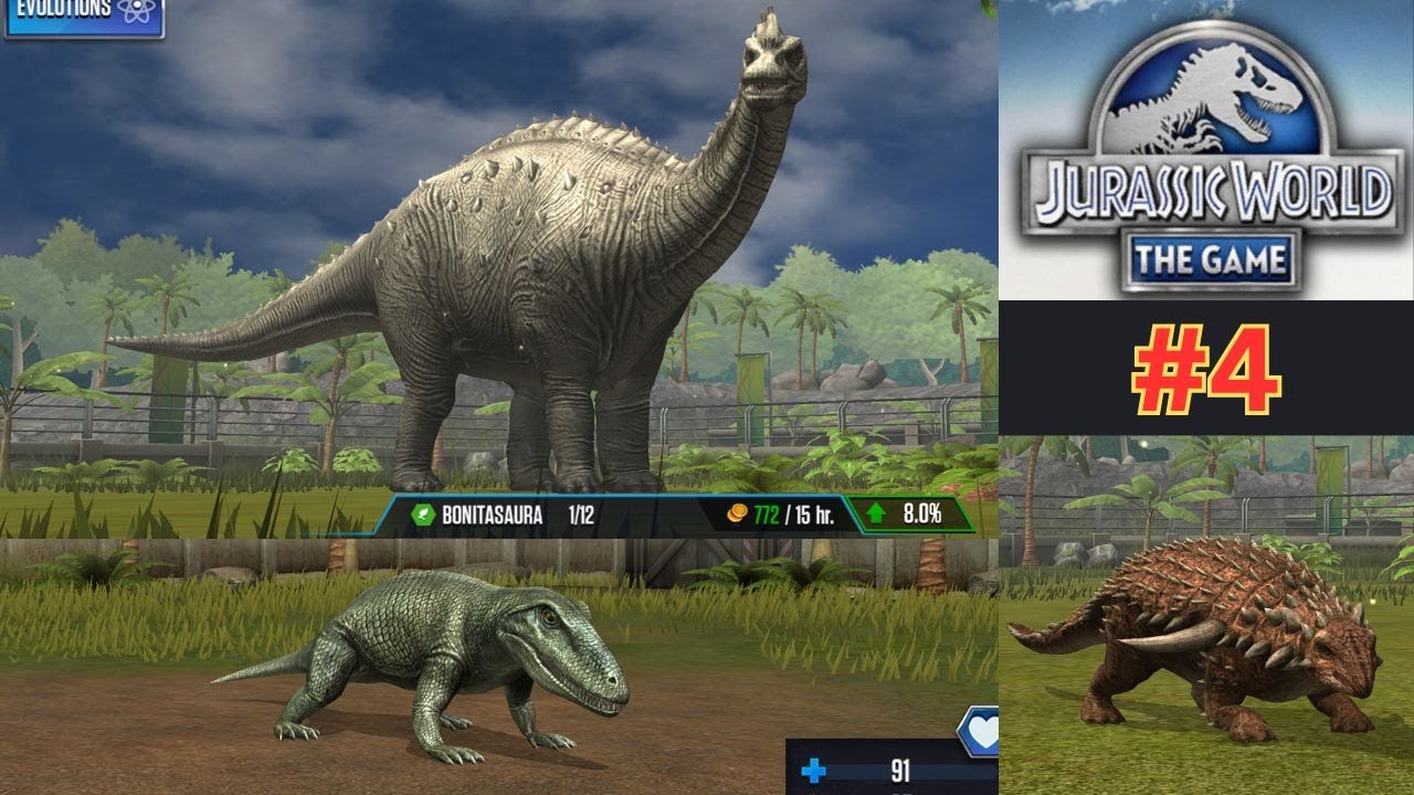 We Unlocked A Legendary Dinosaur | Jurassic World - The Game - Ep 4 Hd