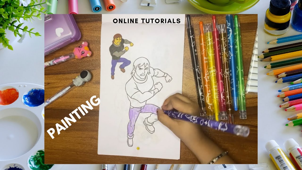 Ben 10 Color Time! Fun Drawing & Coloring for Kids! | Story for Kids ...