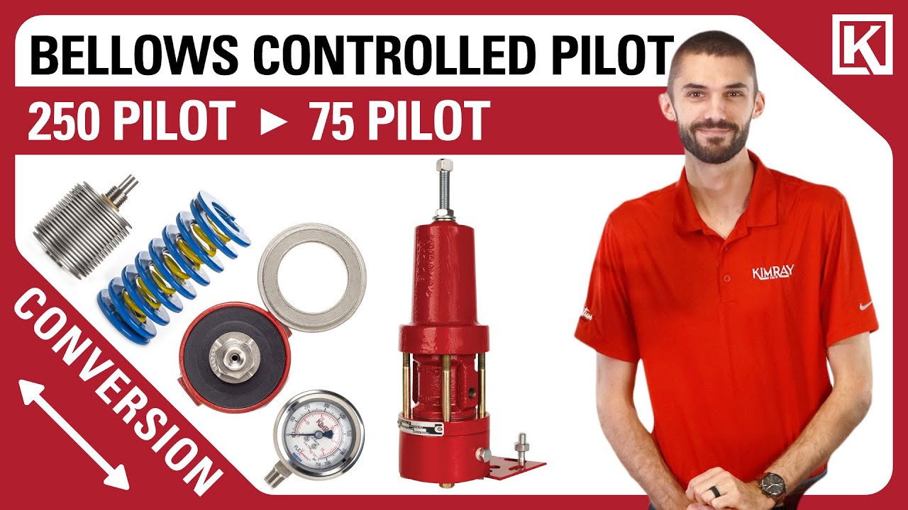 Kimray Conversion: High Pressure Pilot | Changing Bellows and Fail Safe ...