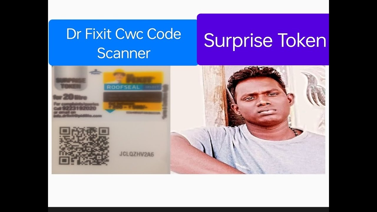 Dr Fixit Cwc Code Scanner || Point Redeem code || Surprise Token ...