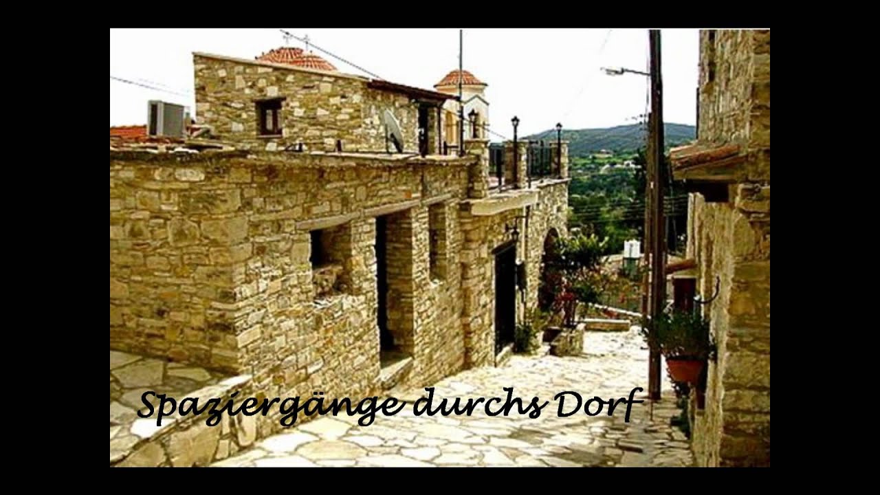 Agrotourism in Cyprus-Skarinou Village Houses-Deutsch - YouTube