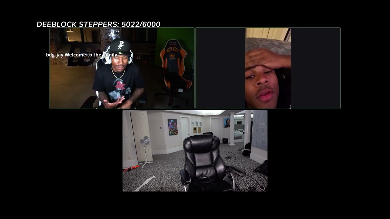 KAI CENAT BLOWING AGENT BEANBAG CHAIR FULL VID - YouTube