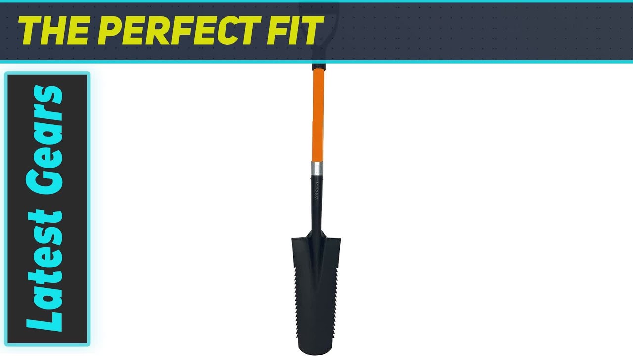 reviewAshman Short Handle Drain Spade Teeth Shovel - Best Compact ...