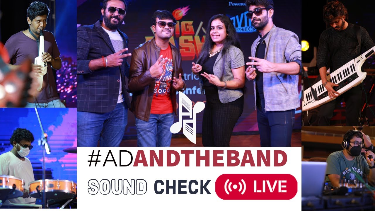 AD & the band ft. Vijay TV Super Singer Nivas , Kaushik & Sanjana ...