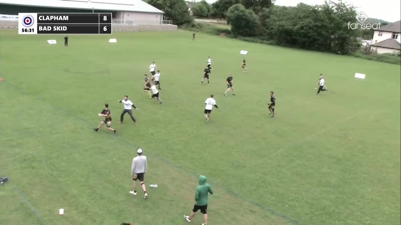 UK Tour 1 2017 - Clapham vs Bad Skid - Open - Ultimate frisbee - YouTube