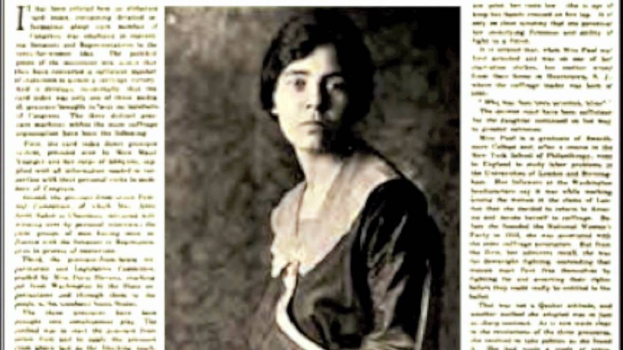 Carrie Chapman Catt-20th century project - YouTube