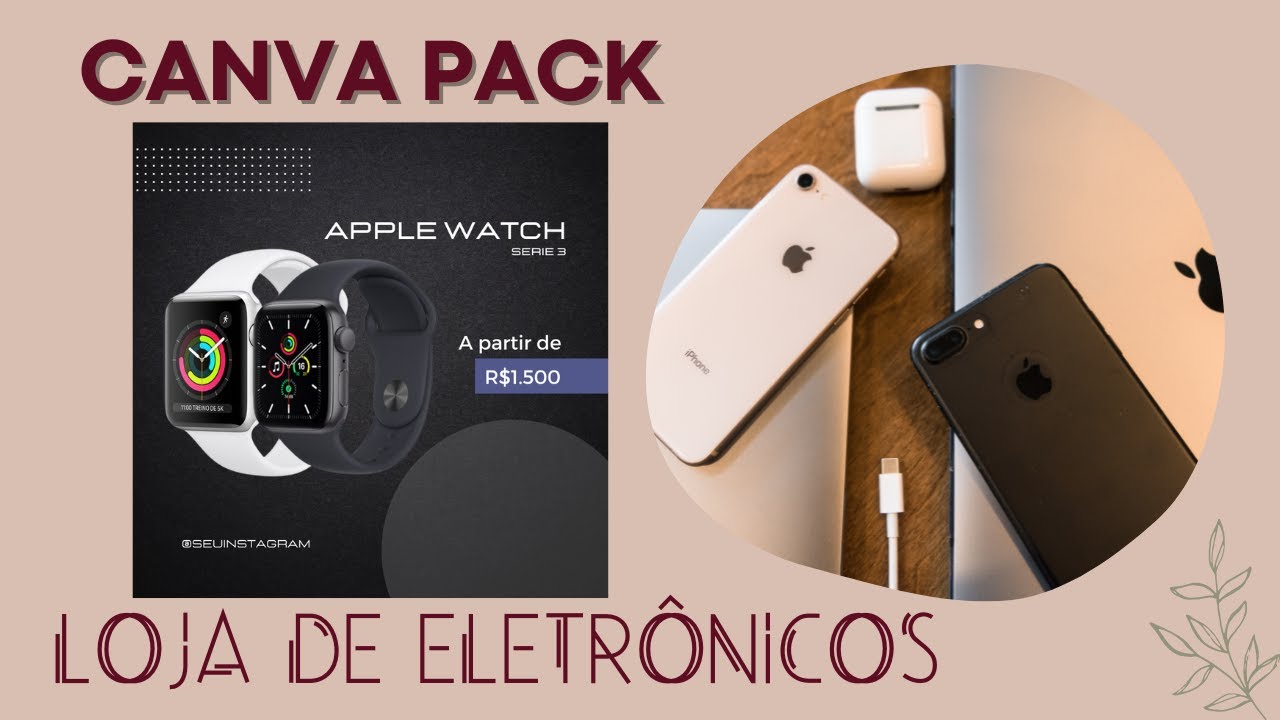 LOJA DE ELETRÔNICOS - Pack CANVA - Artes Prontas - YouTube