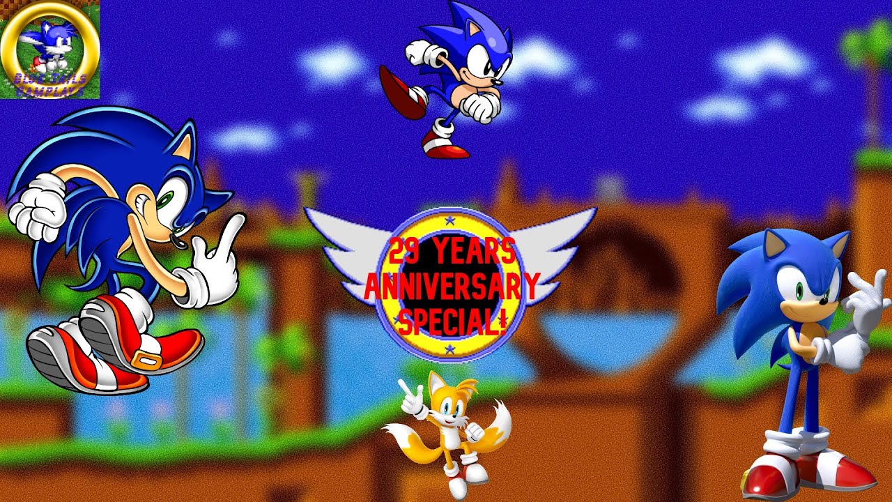 Sonic 29 years anniversary special! (endless possibility montage) - YouTube