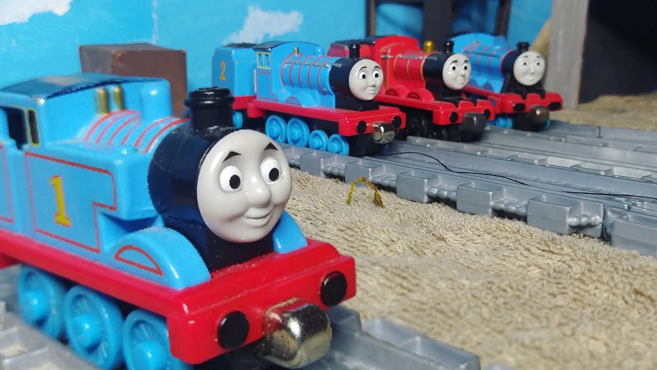 El Héroe de las Vías //remake clip Spencer reta a Thomas - YouTube