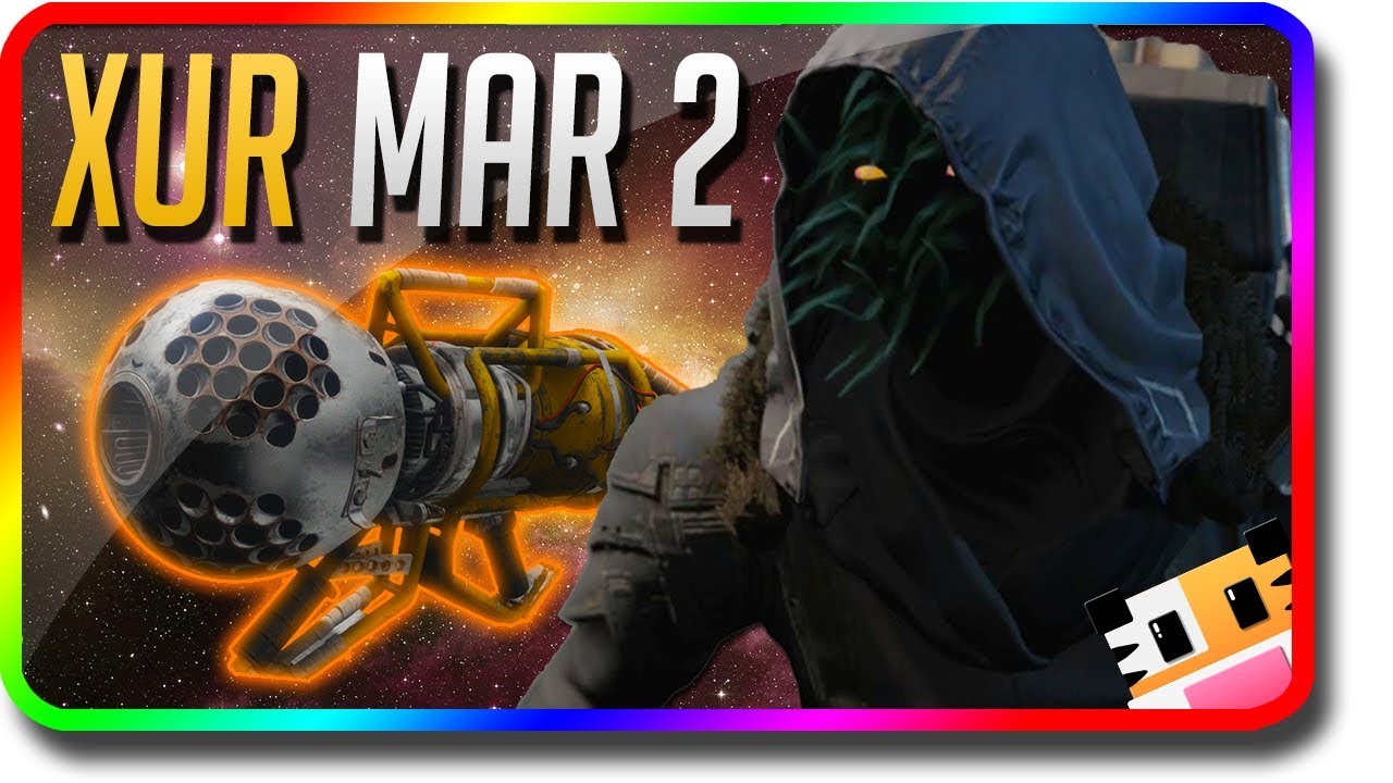 Destiny 2 - Xur Location & Xur Exotic Inventory "Wardcliff Coil" 3/2 ...