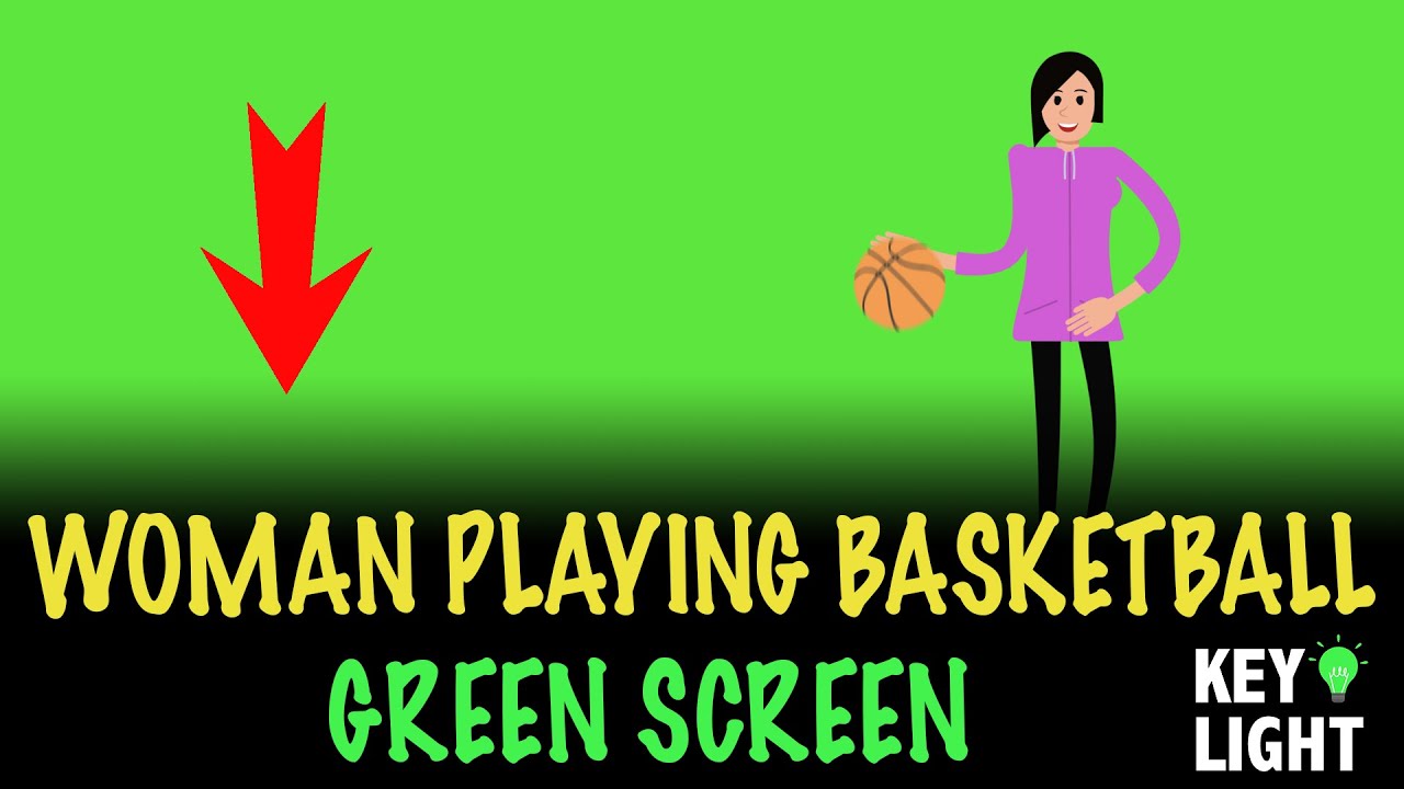 woman playing basketball - YouTube