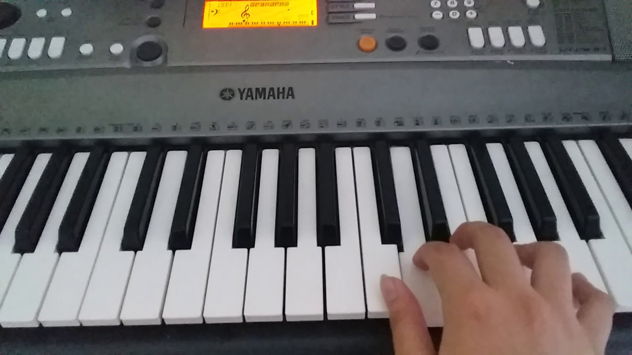 Hướng dẫn piano "Way back home" cực kì đơn giản(tay phải) - YouTube