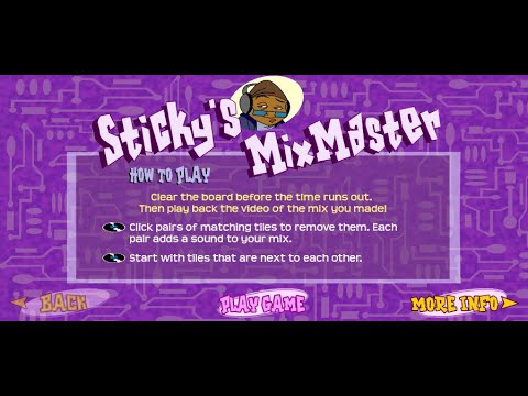 Disney's The Proud Family: Sticky's MixMaster Playthrough - YouTube