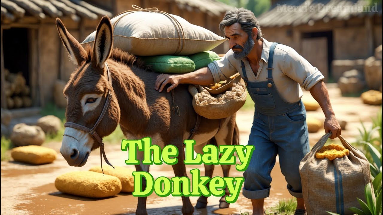 Dodo the Lazy Donkey: Lesson in Hard Work | Animated | Fairytale | Kids ...