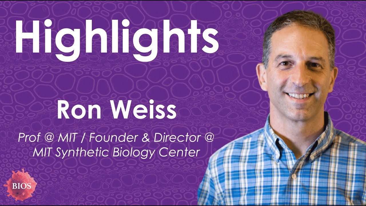 Integrating Computer Science & Synthetic Biology 🧬 w/ Ron Weiss ...