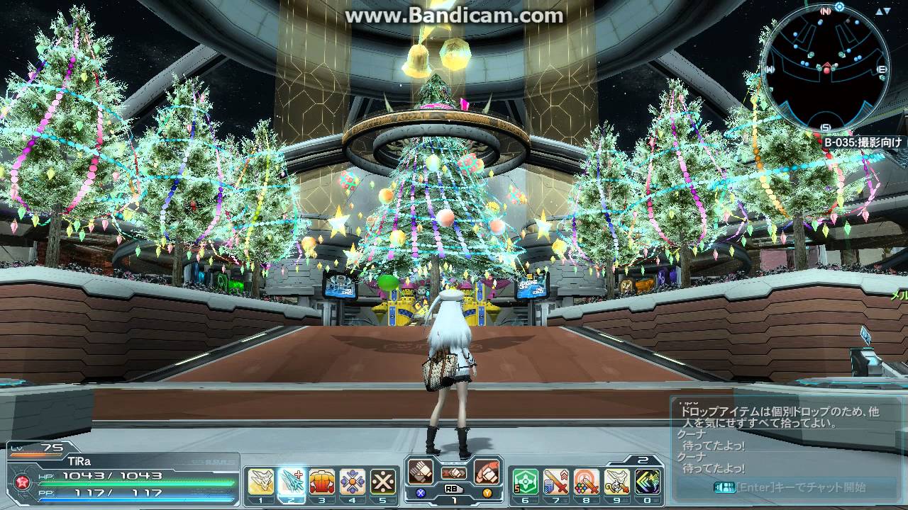 【PSO2】クリスマスロビー2015 PHANTASY STAR ONLINE 2 Christmas Lobby ファンタシースター ...