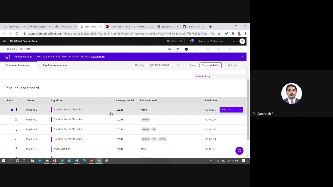IBM GuruCool Project Santhosh P October 2020 - YouTube