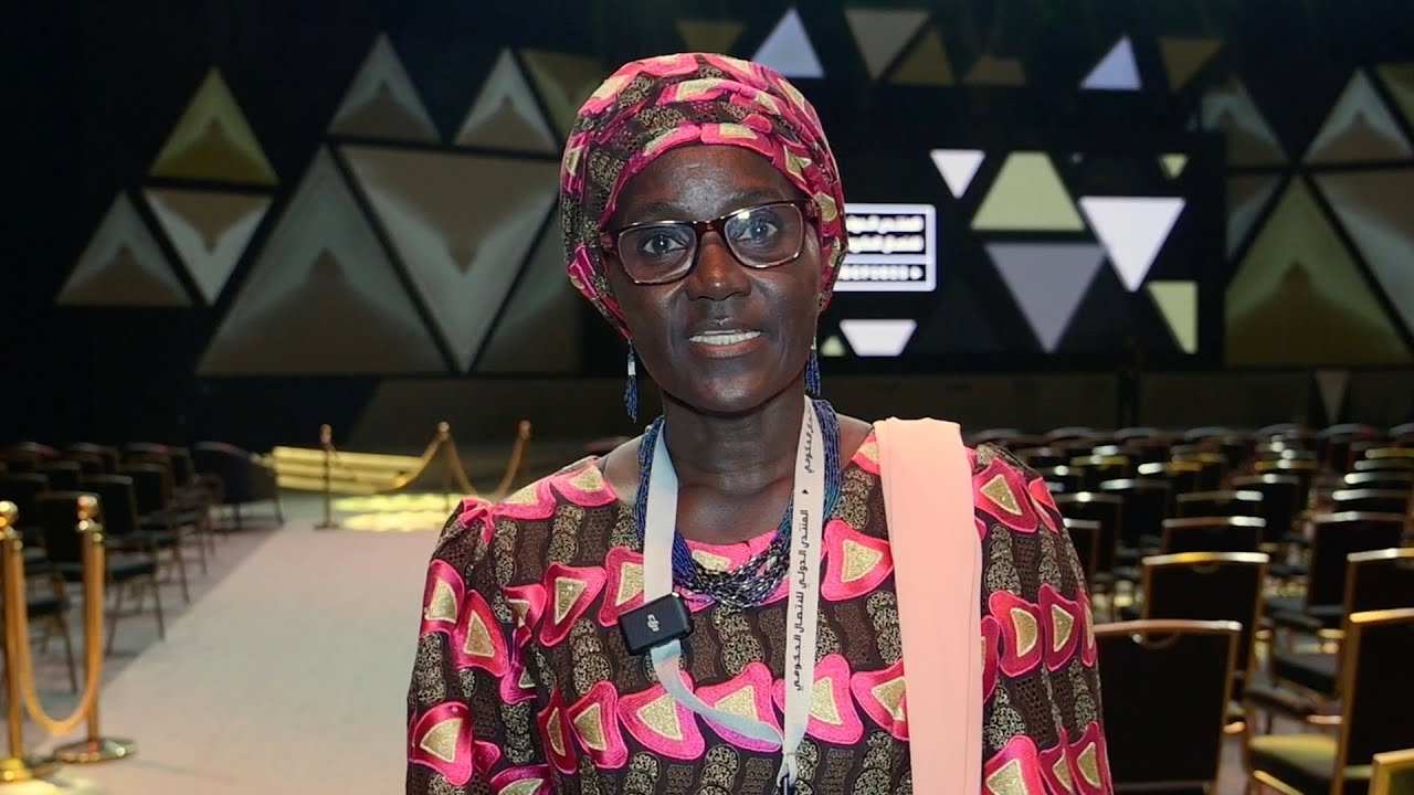 Isatou Ceesay shares her experience of making change at IGCF 2023 - YouTube
