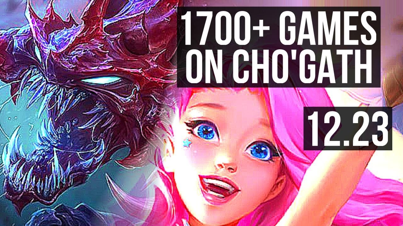 Chogath Vs Seraphine Mid 3 8m Mastery 1700 Games Dominating