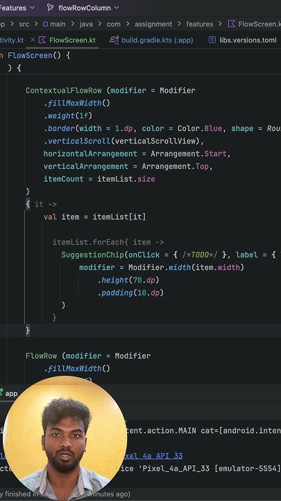 🤯Flow Rows VS Contextual Flow Row in Jetpack Compose 🫡 | Wrapping Items Efficiently in Tamil ...