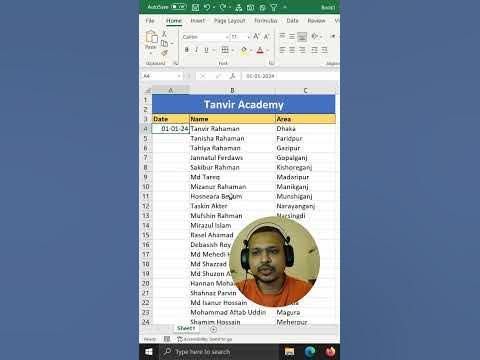 MS Excel Time Saving Tips and Tricks-106 #excelshorts #excel #excelbanglatutorial - YouTube