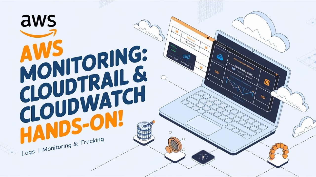 Master AWS Monitoring: CloudTrail & CloudWatch Hands-On Tutorial for Beginners! #awscloud - YouTube