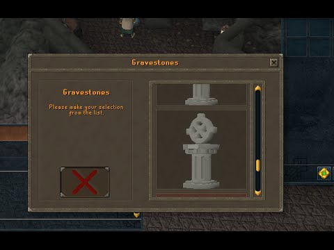 Runescape How To: Change Gravestone & Death Item Basics. - YouTube