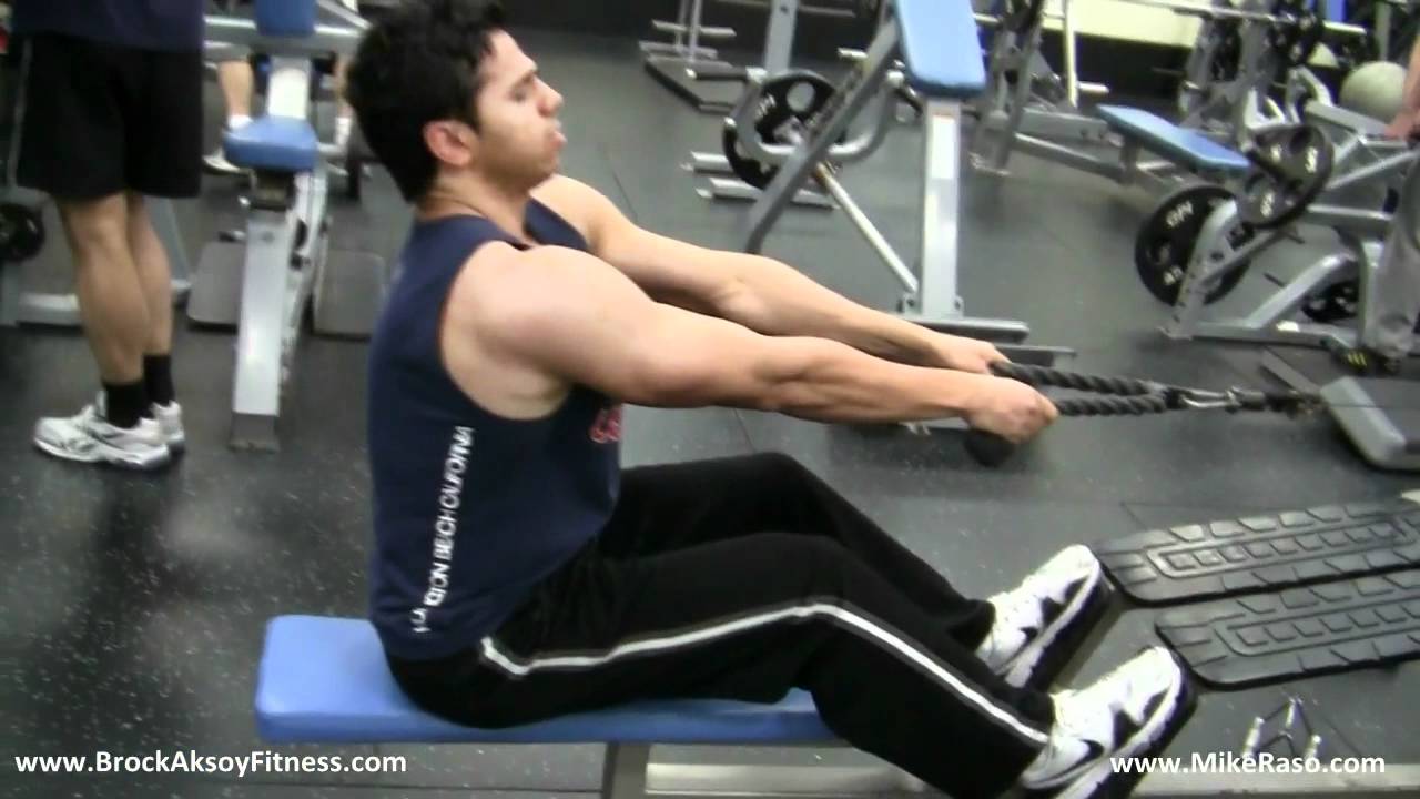 Rope Pullovers Superset With Rope High Row