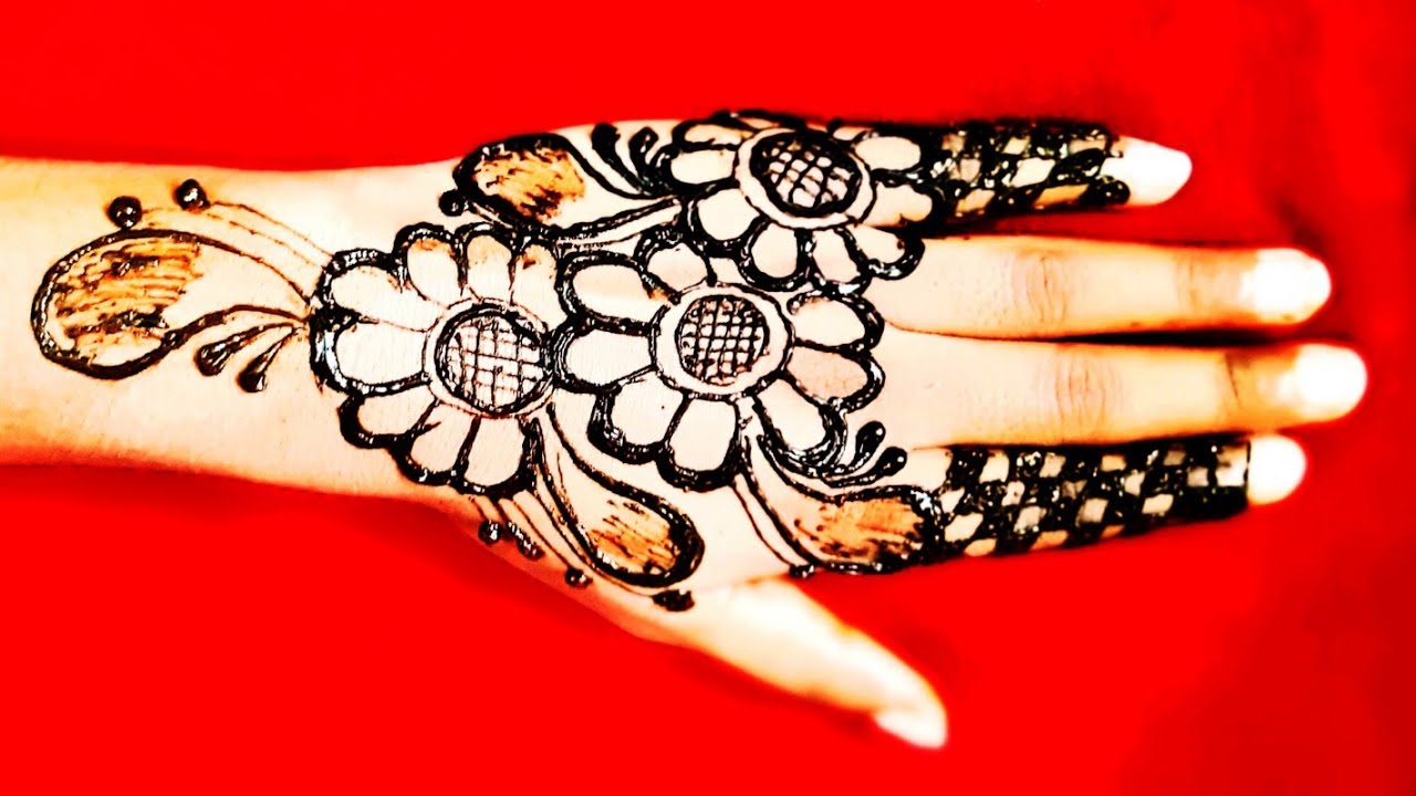 Mehndi Design Back Hands How To Make Mehndi Step By Step Easy Way Mehndi Design Back Hands How To Make Mehndi Step By Step Easy Way