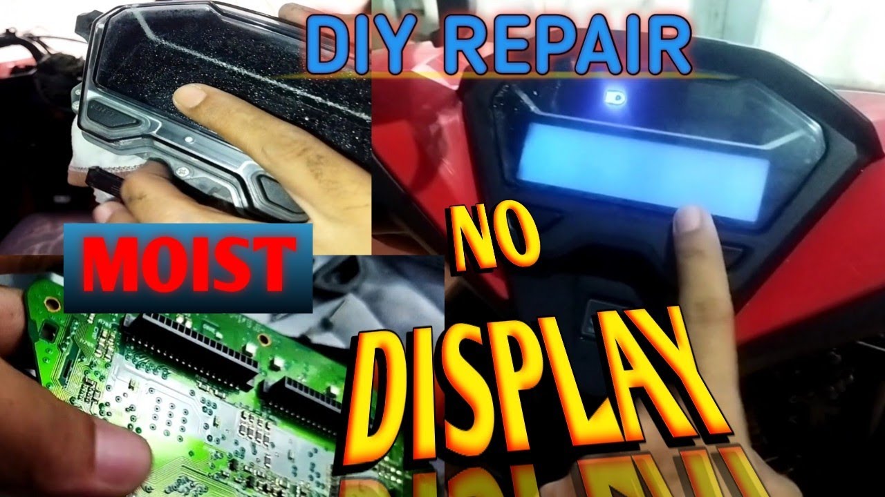 NO DISPLAY /// HONDA CLICK125i /// DASHBOARD REPAIR (DIY) - YouTube