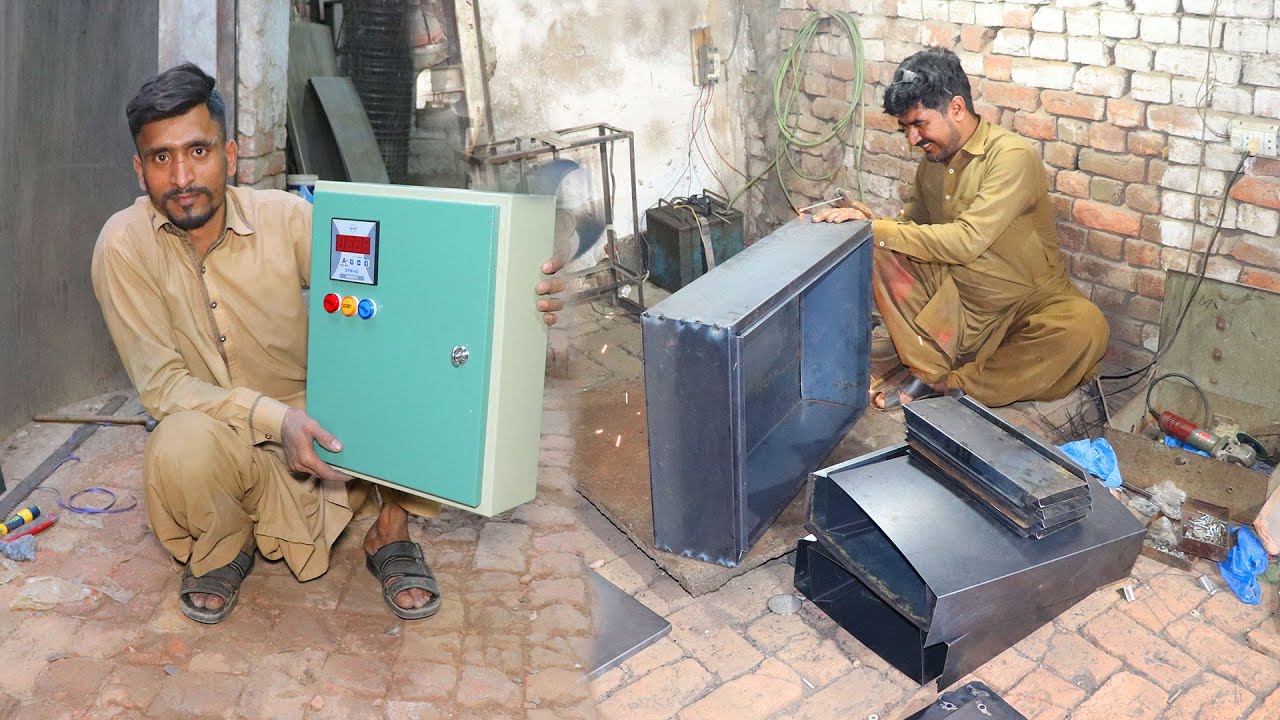 How To Make Electrical Panel Boxes - YouTube