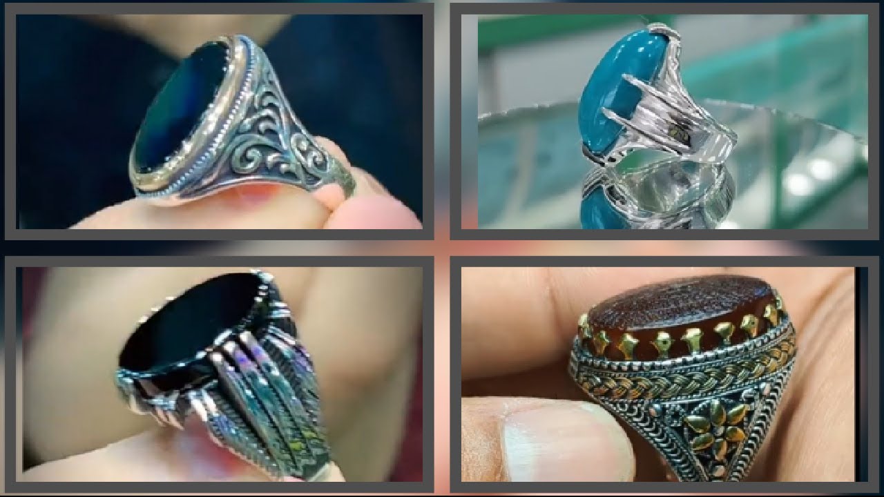 New latest chandi handmade rings | 925silver rings for men - YouTube