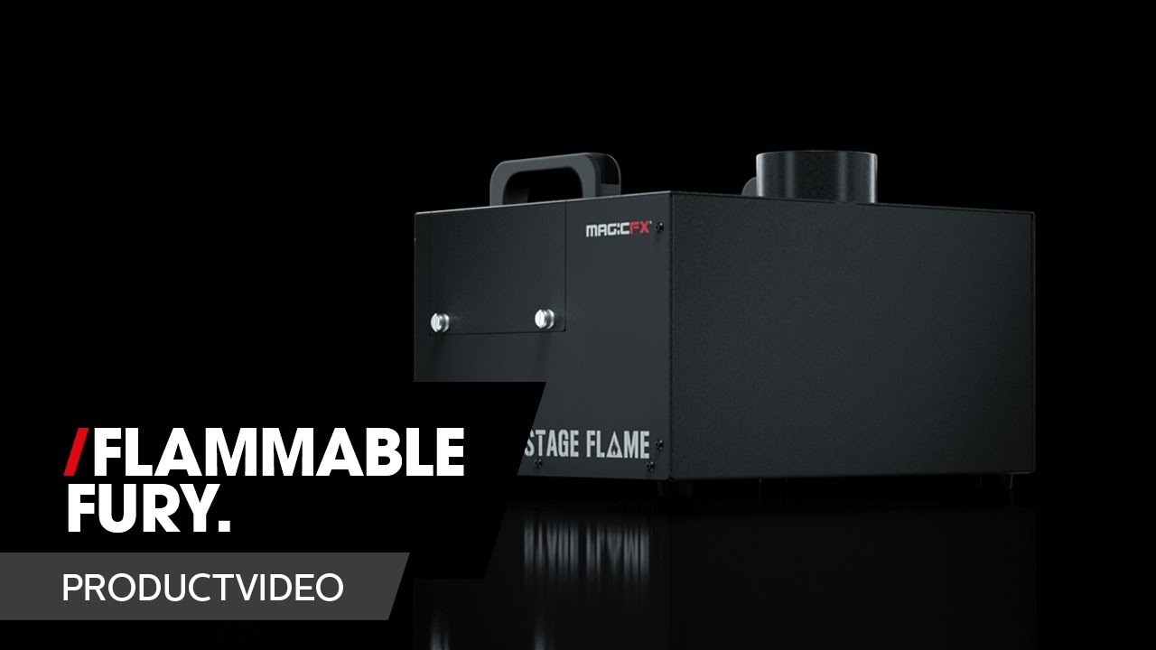 MAGIC FX Stage Flame - YouTube