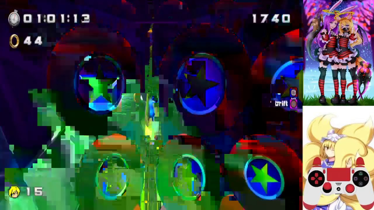 Sonic World R9 Official stage Ori0 run: Hidden Palace - YouTube