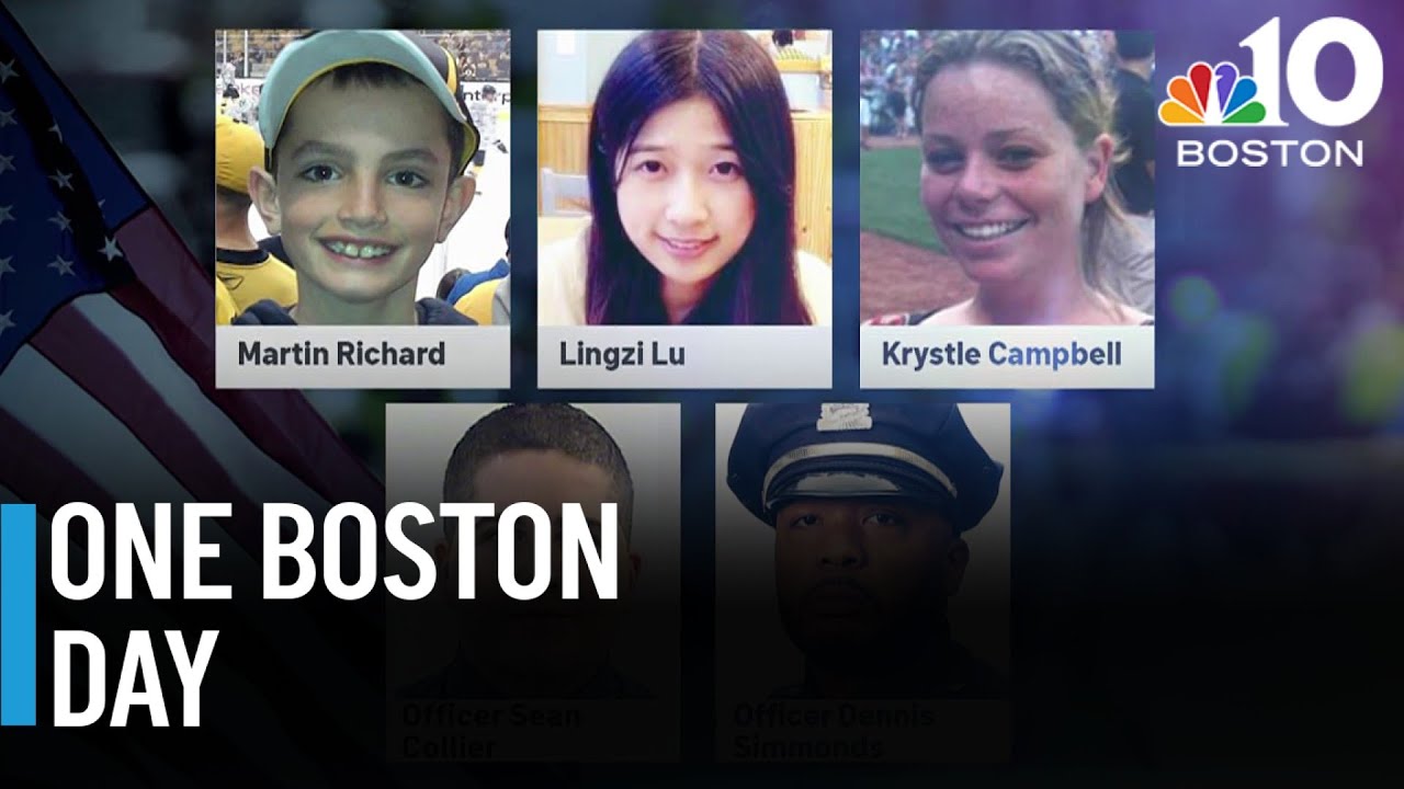 One Boston Day honors marathon bombing victims - YouTube