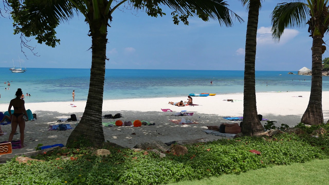 Silver Beach (Crystal bay) Koh Samui April 2019 4K - YouTube