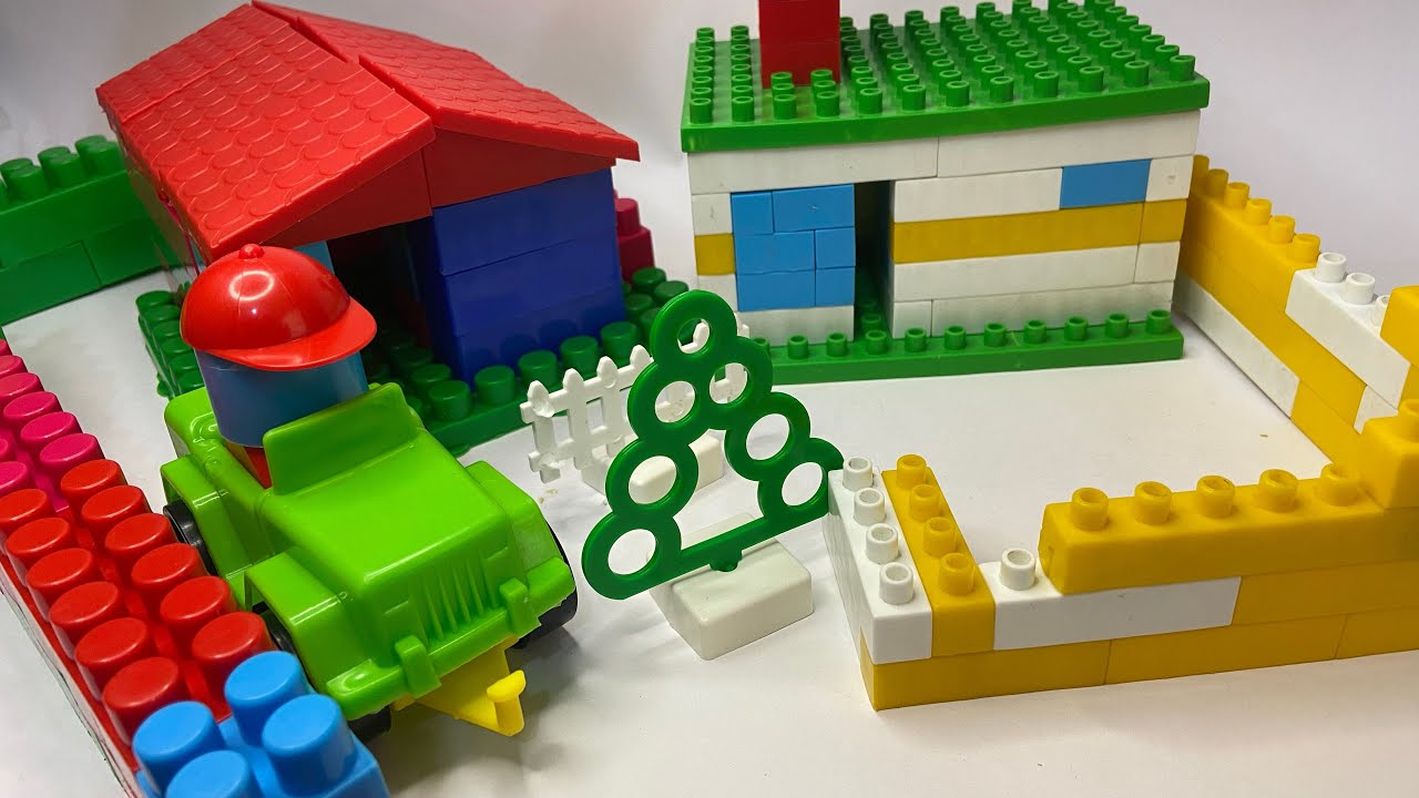 ASMR building 2 mini house, oddly satisfying 10 minutes - YouTube
