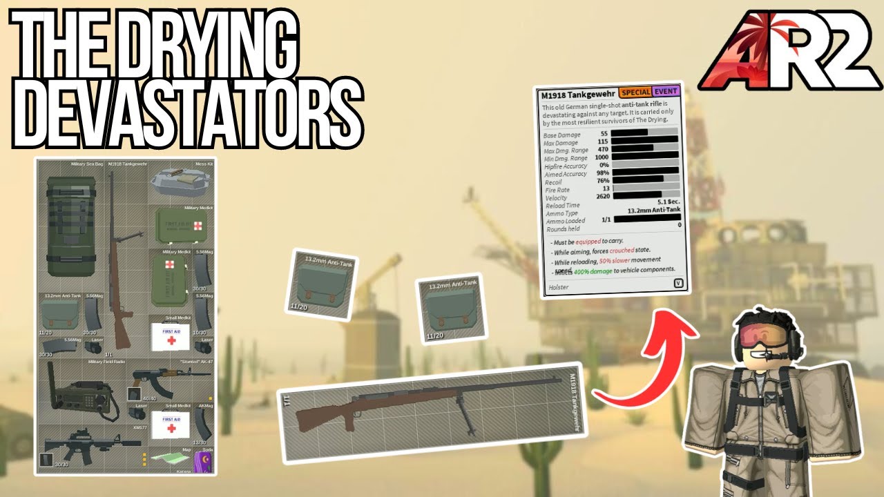 THE DRYING DEVASTATORS | Apocalypse Rising 2 Roblox - YouTube