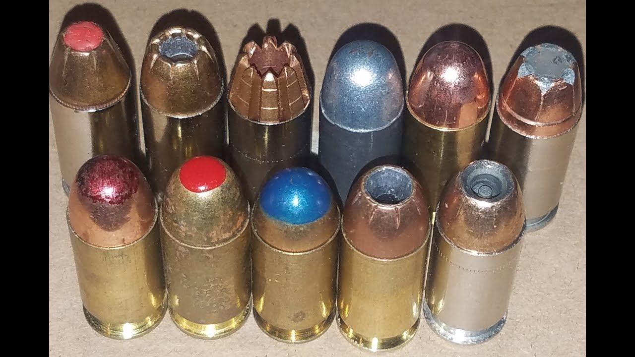 Testing multiple .45 acp rounds from full Metal Jacket to Radically ...