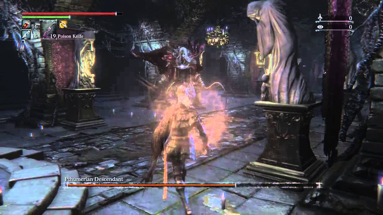 Bloodborne™ Pthumerian Descendant Great Pthumeru Ihyll - YouTube