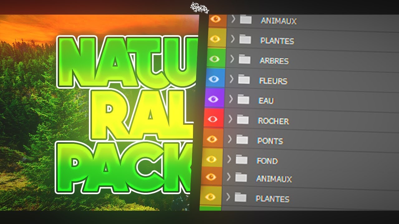 FREE NATURAL PACK PSD [GFX PACK] - YouTube