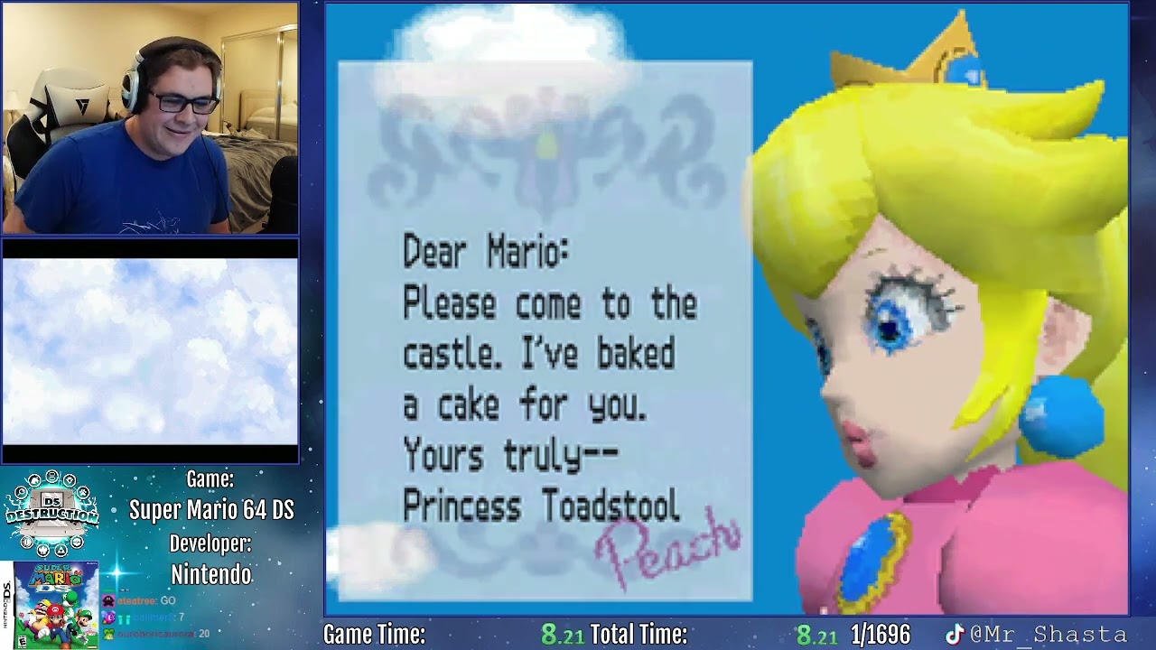 DS Destruction #1/1697: Super Mario 64 DS - YouTube