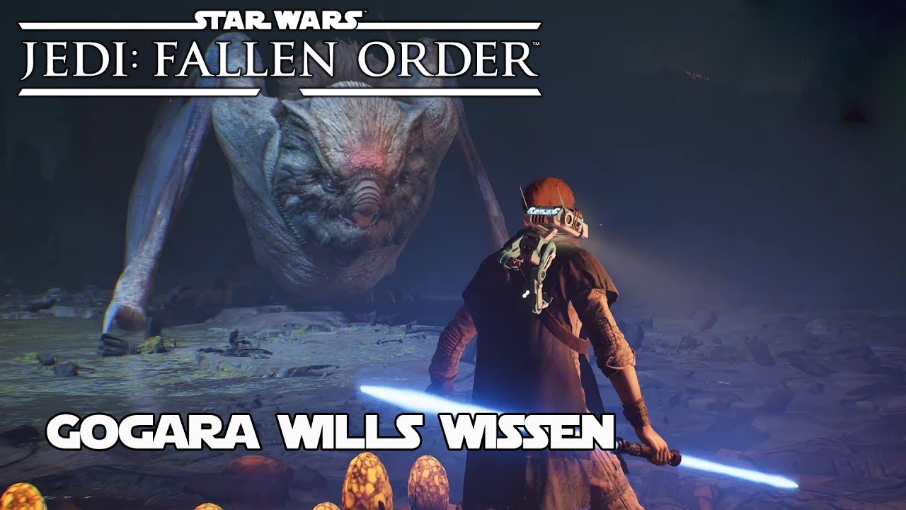 Star Wars Jedi Fallen Order #45 Gogara wills wissen | #PC #Blind #Jedi ...