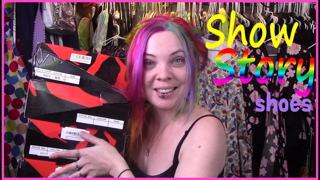Show Story Shoes Review!! (Trying on SIX PAIRS!) Alternative, Goth ...