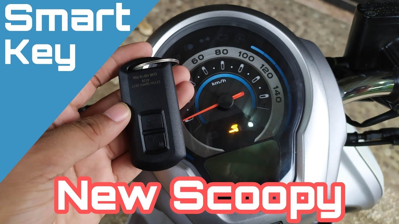 Smart Key Fitur Keren All New Scoopy 2021 - YouTube