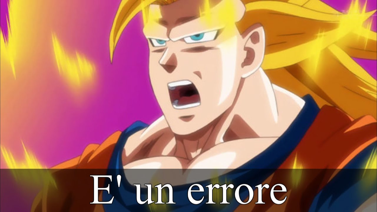 Dragon Ball Super è un errore - YouTube